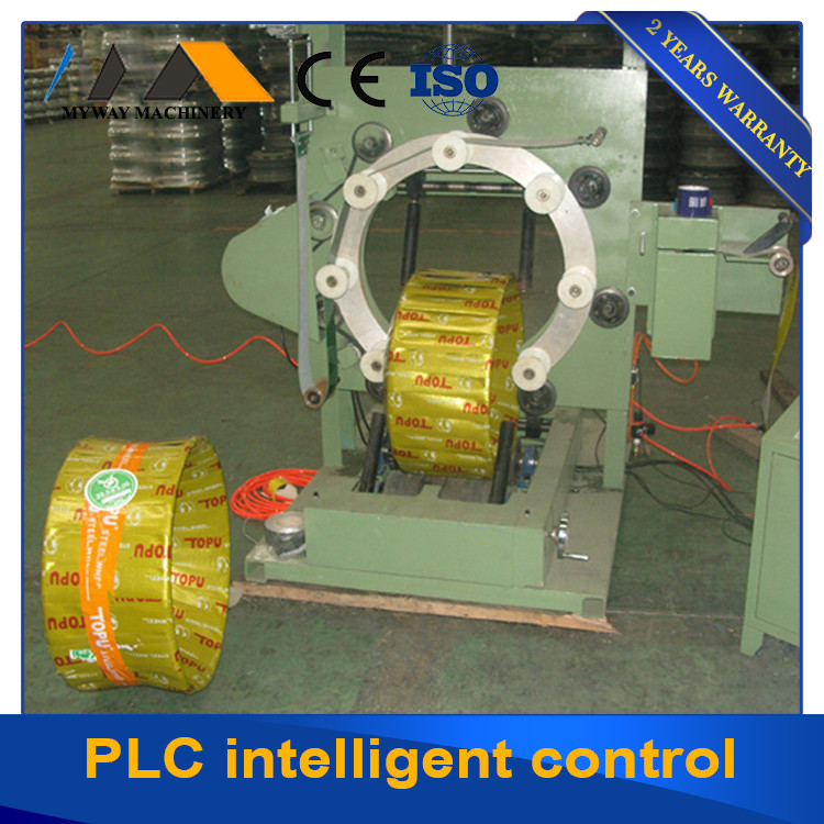 Plc Controlled Pvc Pipe Stretch Packaging Machine, High Quality Plc ...