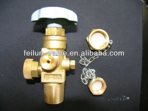 Qf-13f Two-way Freon Cylinder Valve With Safety Device, High Quality Qf ...