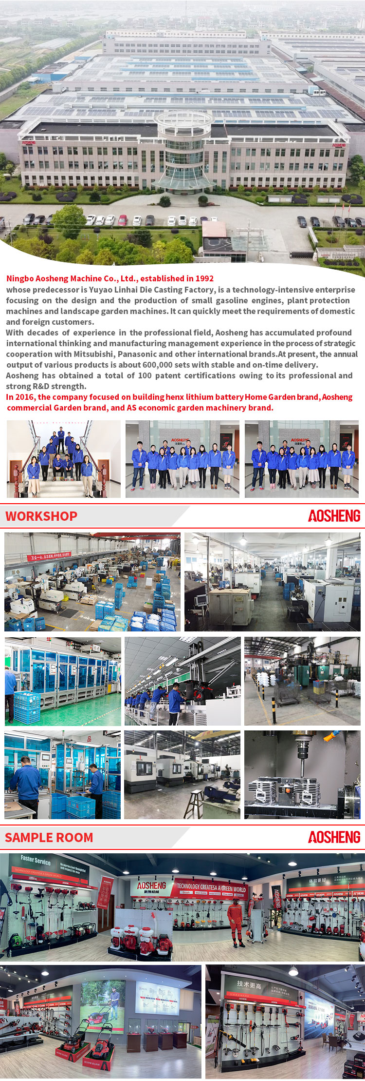 Aosheng 2 Stroke 2hp Petrol Water Pump With Low Noise, High Quality ...