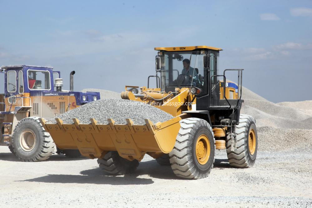 Sem 659c Wheel Loaders Big Front Loader, High Quality Sem 659c Wheel ...