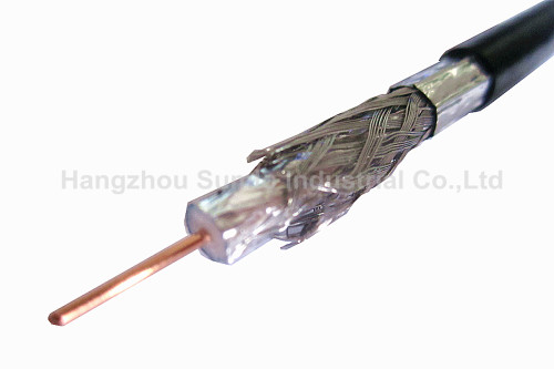 Rg6 Tri-shield Coaxial Cable, High Quality Rg6 Tri-shield Coaxial Cable ...