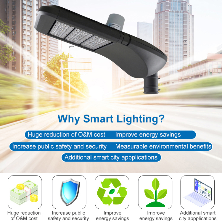Wholesale Smart Street Lights For Smart City Led Ac Ip65 Waterproof ...