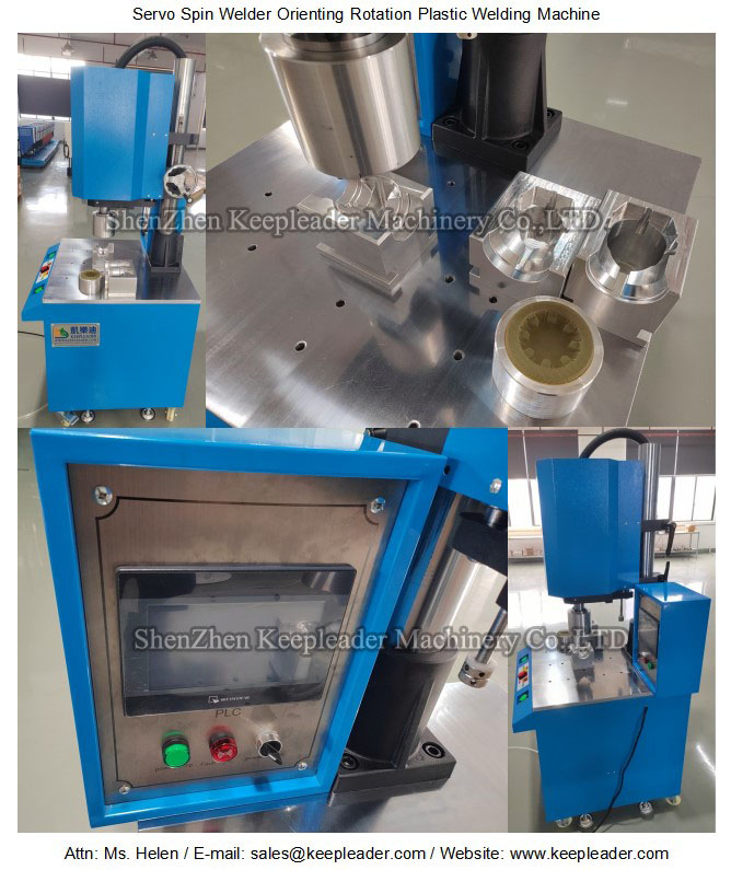 Servo Spin Welder For Round Plastic Components, High Quality Servo Spin ...