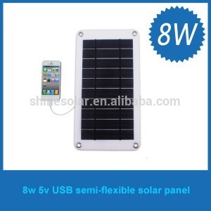 8w 5v Solar Charger With Four Gromments, High Quality 8w 5v Solar ...