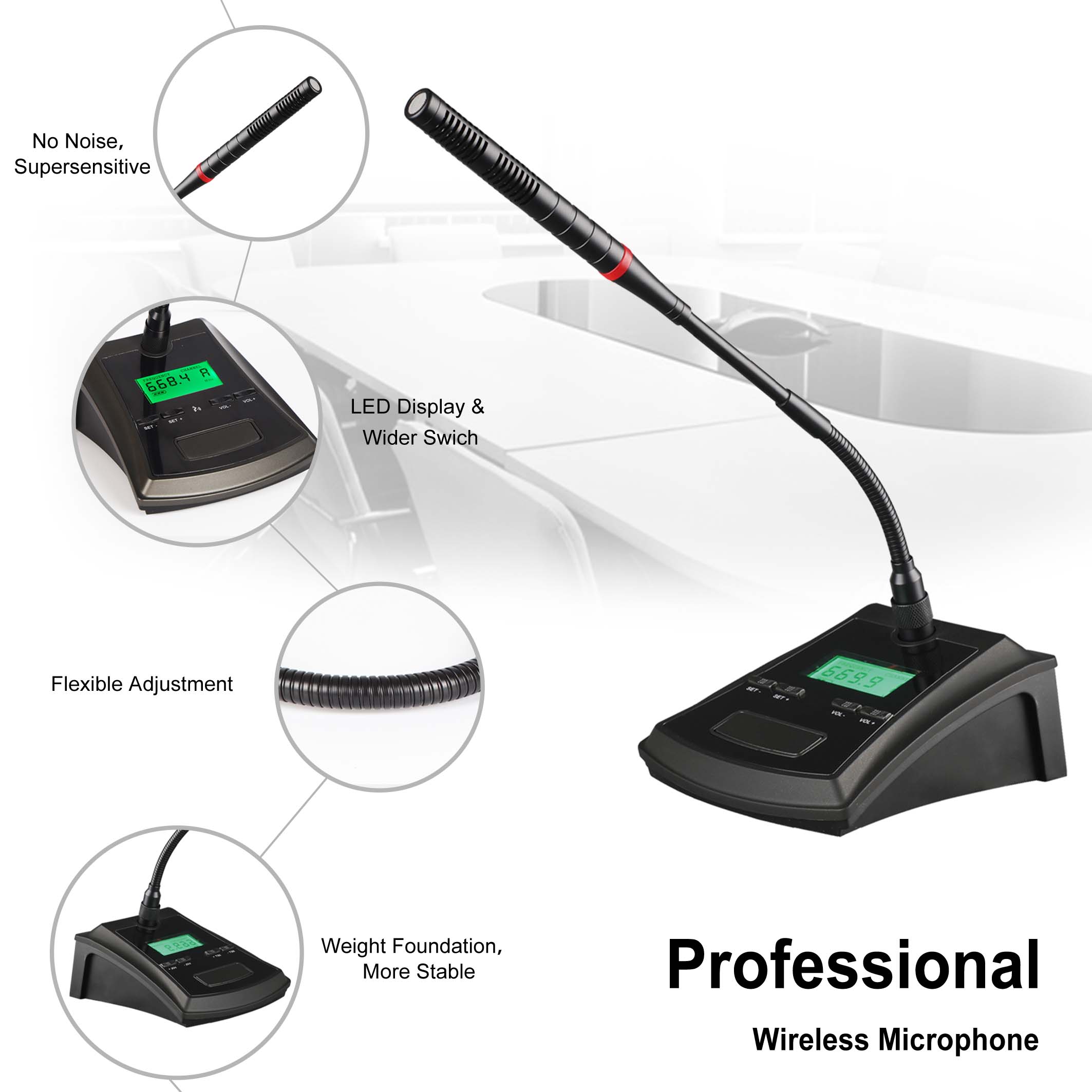 4 Channel Video Conference Microphone For Meetings - Hot Sale ...