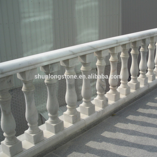 Cheap White Marble Balustrade,top Hand Rail,bottom Rail, High Quality ...