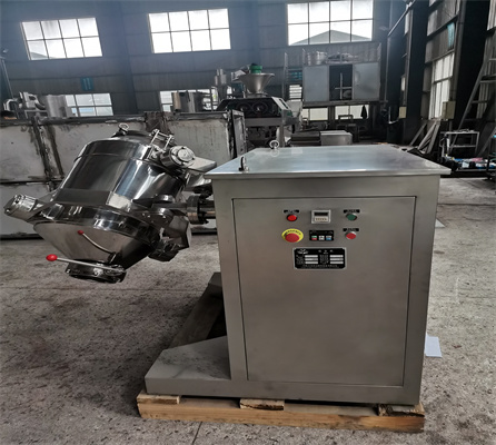 Pharmaceutical Chemical Food 3d Rotating Drum Powder Mixer, High ...