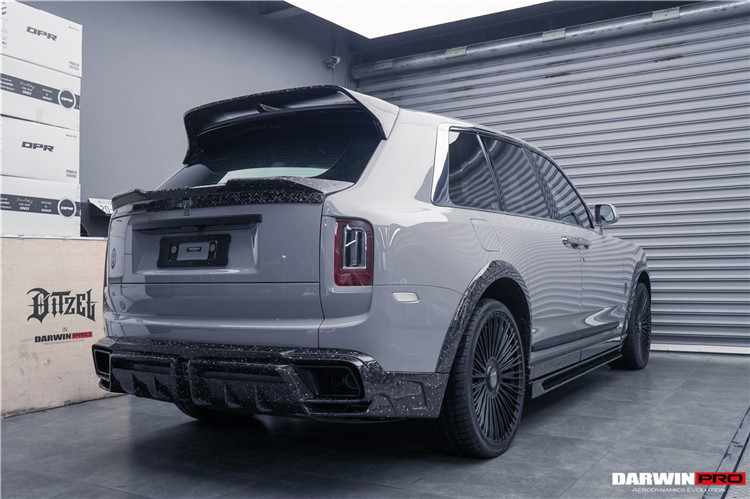 Carbon Fiber Ducktail Spoiler Wing For Rolls-royce Cullinan - Darwinpro ...