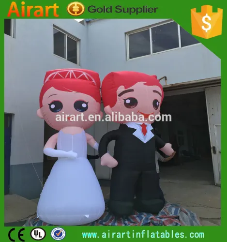 Wedding Decoration Inflatable Bride And Groom Customized Inflatable