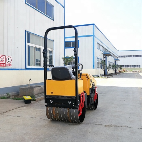 Sheep Foot Hydraulic Double Drum Asphalt Road Roller Compactor Fyl-880 ...