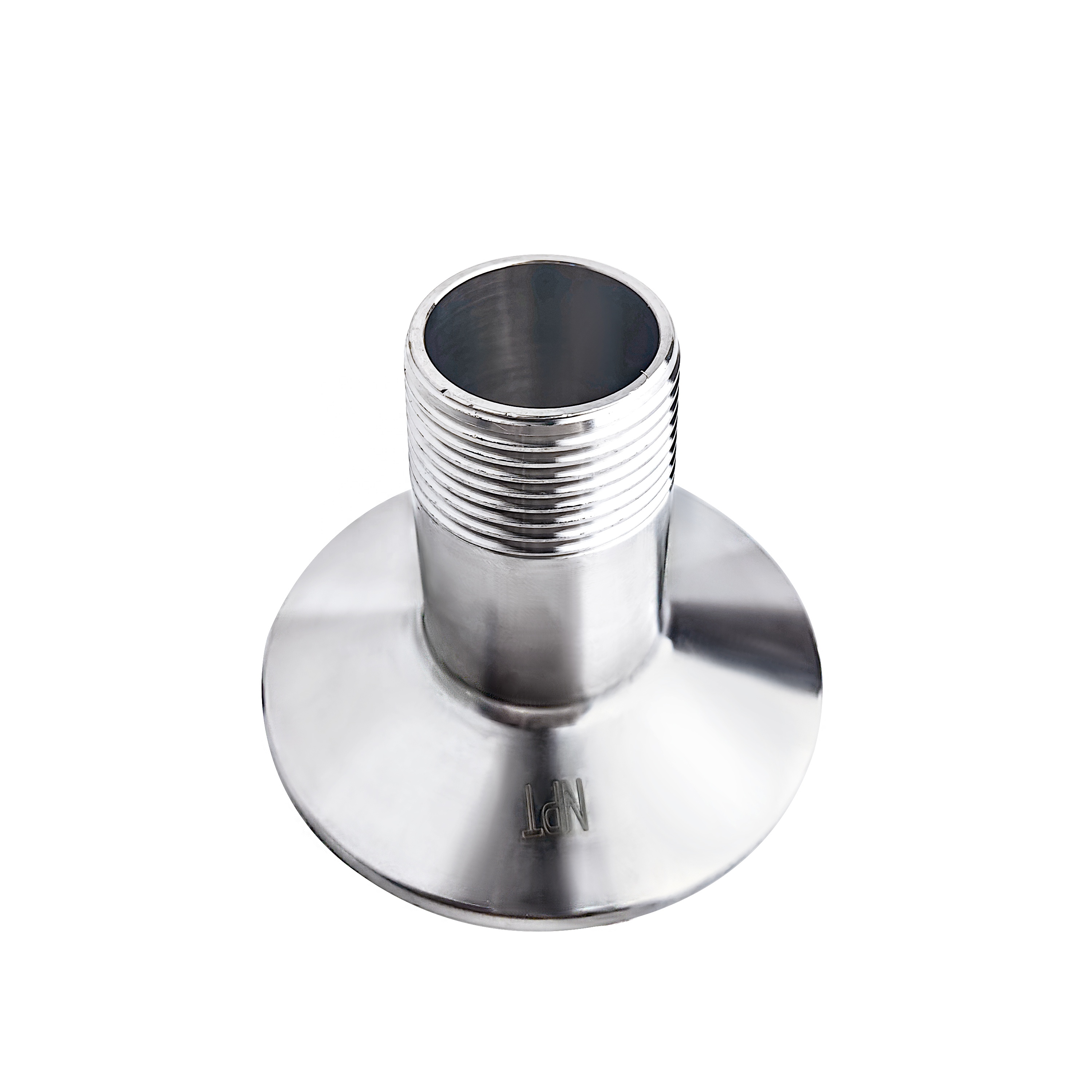 Keda Stainless Steel Tri-clamp Male Thread ข้อต่อสุขาภิบาล Npt Mirror ...