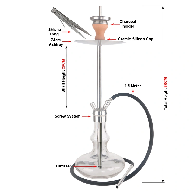 Stainless Steel Iranian Mya hubbly hookah shisha China Manufacturers ...
