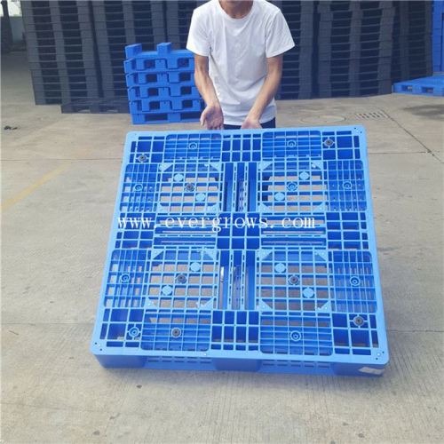 Heavy Duty 1200x1000 Plastic Pallet 4 Way Entry Wheel Recycled Pallet ...