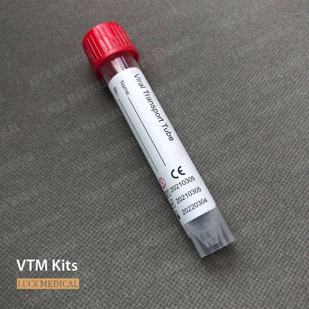 1ml/2ml/3ml VTM Viral Transport Tube with Swab China Manufacturers ...