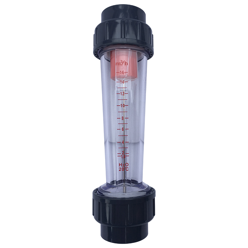 Pvc Plastic Corrosion Chemical Water Rotameter Flowmeter Lzs-50 Dn50 2 ...