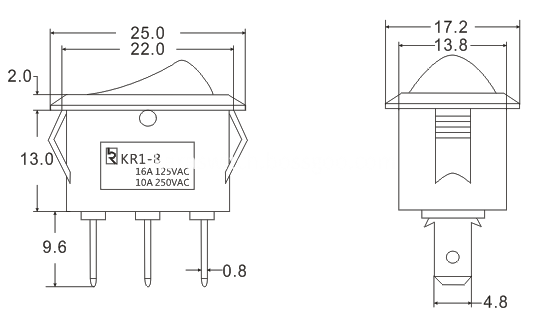 Different Types Of Rocker Switches, High Quality Different Types Of ...