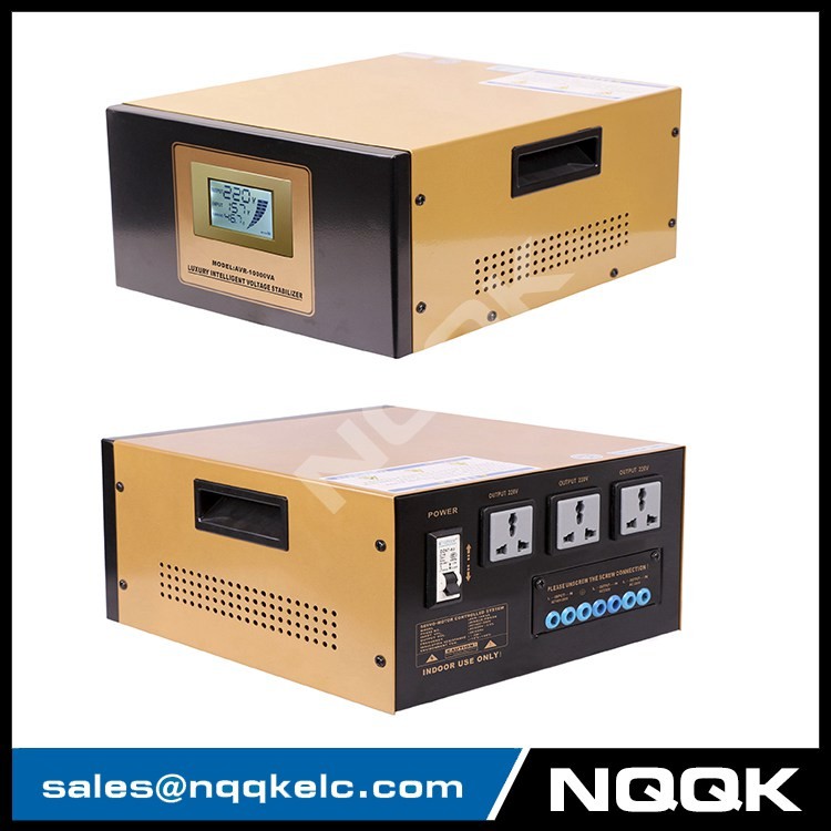 1 Phase Avr 10kv Automatic Voltage Stabilizer For Rice Cooker, High ...