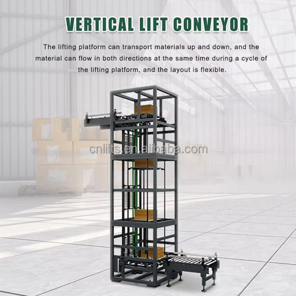 Continuous Vertical Flow Conveyor Lift Systems, High Quality Continuous ...