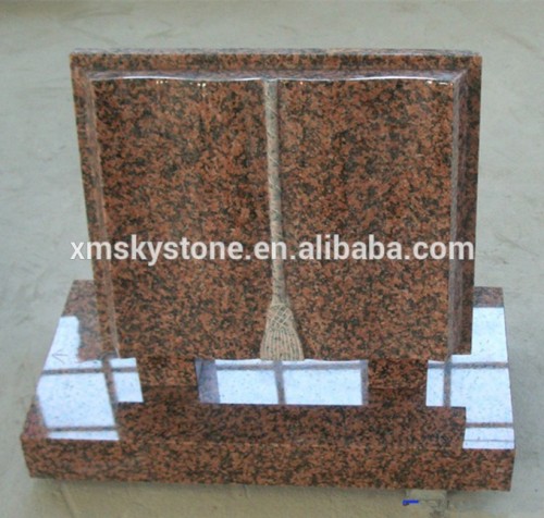 Imperial Red Granite Cemetery Headstones Tombstone, High Quality ...