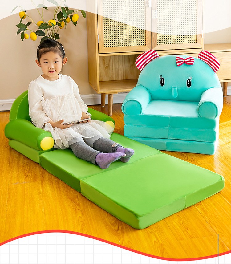 Customized Plush Toy Sofa - Cartoon Folding Sofa For Children, High ...