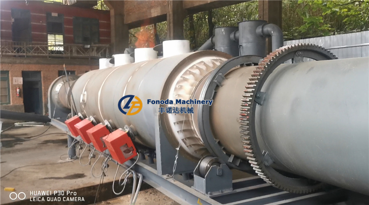 Dry Distillation And Anaerobic Carbonization Furnace With Flue Gas ...