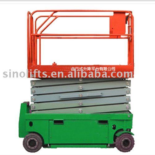 Mobile Used Self Propelled Scissor Lift, High Quality Mobile Used Self ...