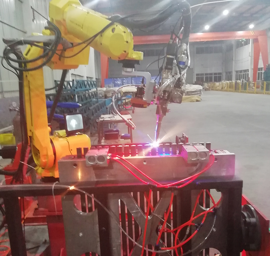 360-degree Automatic Robot Welding System For Wind Power Industry ...