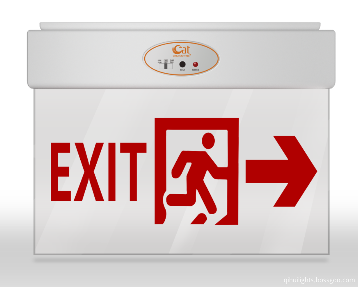 Pc และ Acrylic Exit Sign Light คุณภาพสูง Pc และ Acrylic Exit Sign Light ...