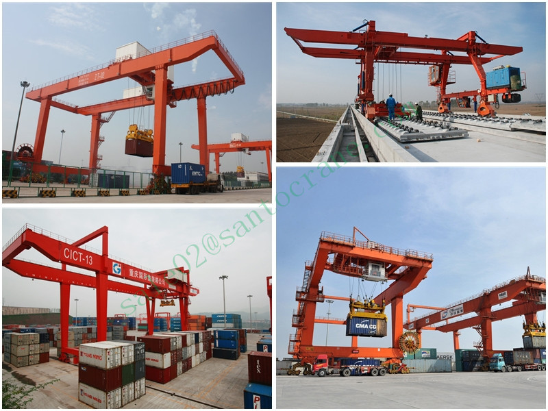 Loading And Unloading 30.5t To 50t Rmg & Rtg Container Cranes, High ...