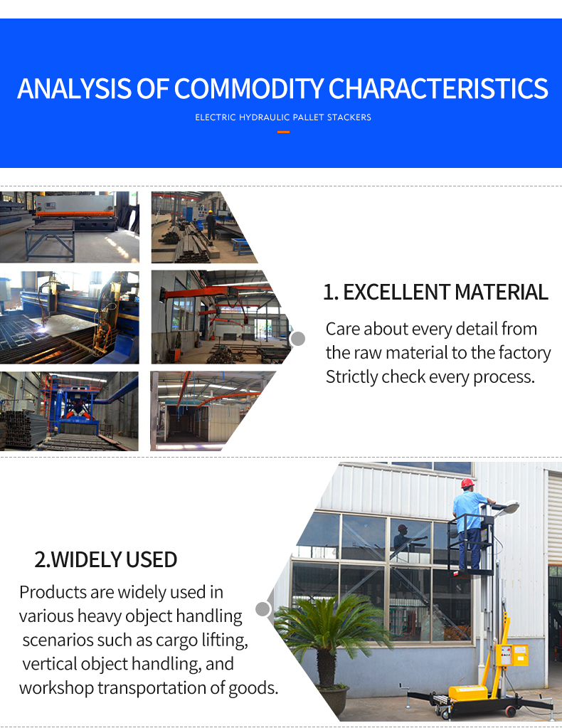 6m 8m 150kg Street Lamp Maintenance Lifting Platform High-altitude ...