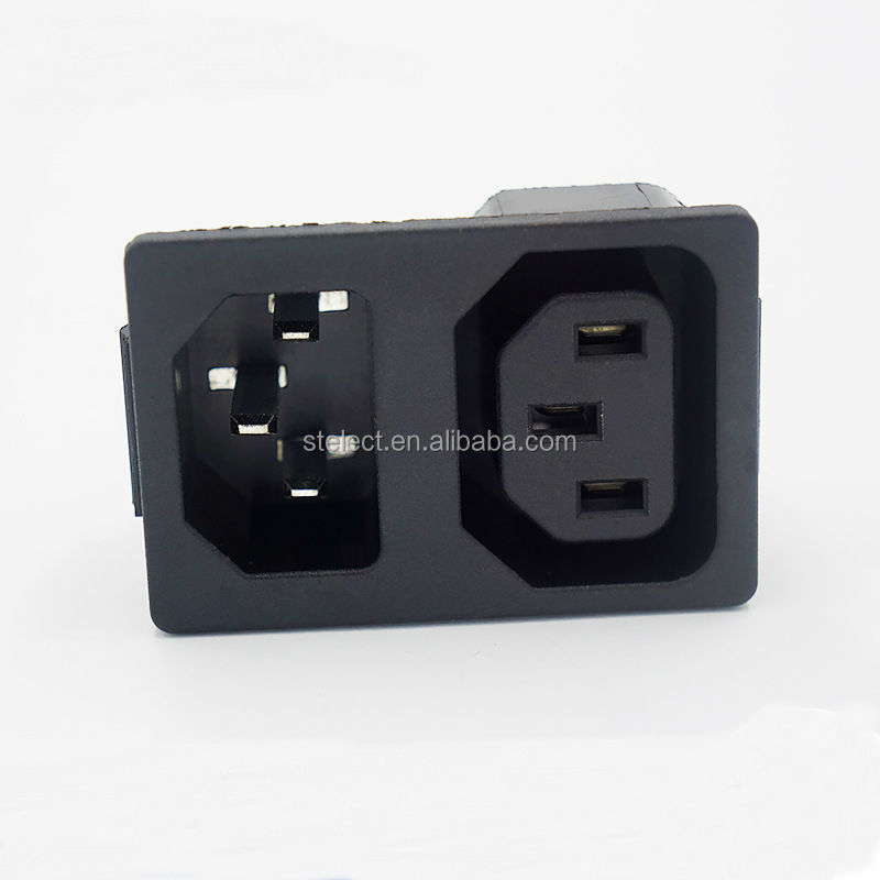 Ac Inlet Male Plug Power Socket Ac-09, High Quality Ac Inlet Male Plug ...