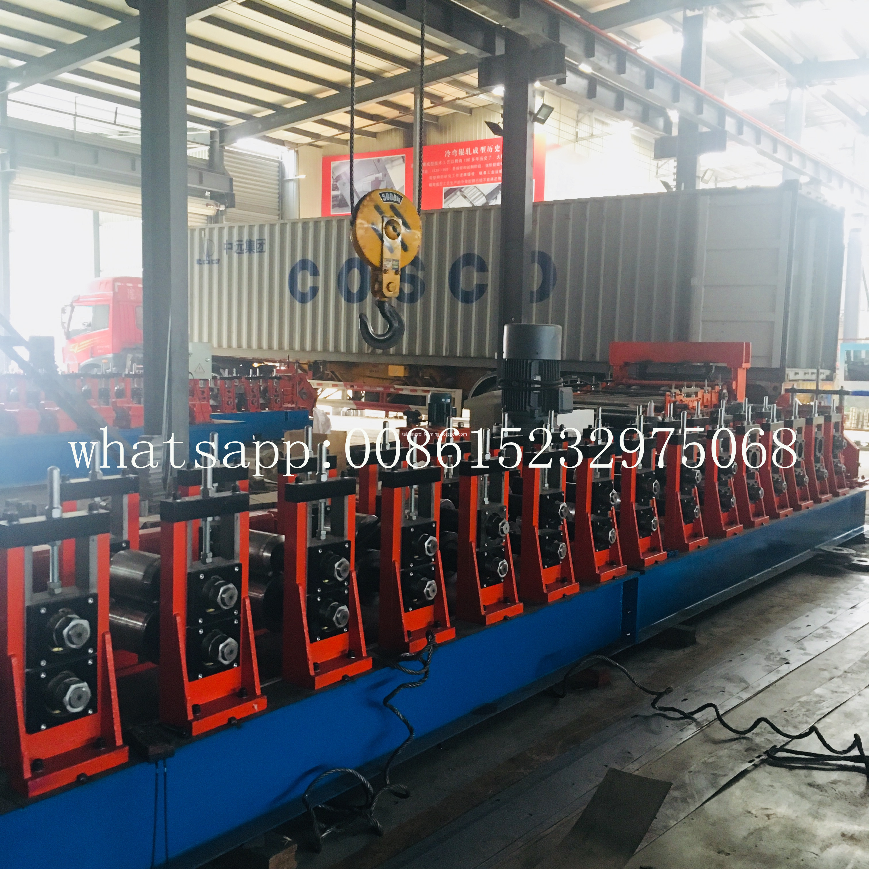 Packaged Culvert Pipe Corrugated Panel Forming Machine, High Quality ...