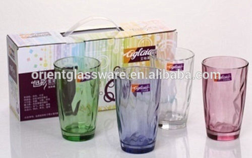 High Quality Colorized Round Bottom Glass Cup, High Quality High ...