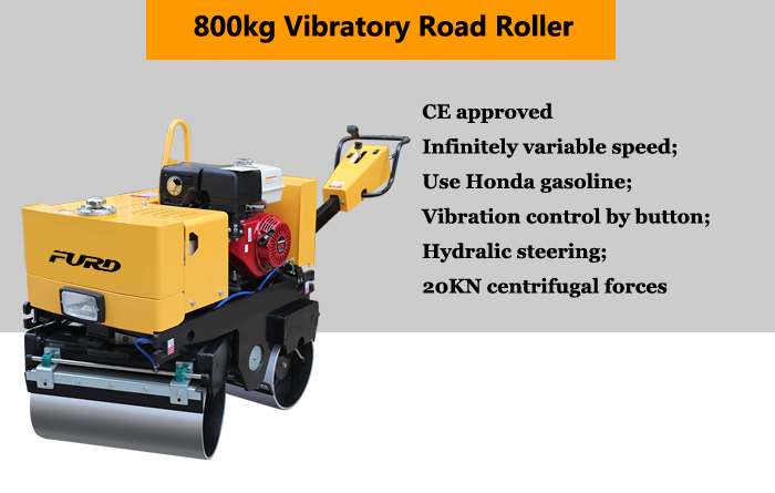 Hand Held Soil Compactor Roller Machine
