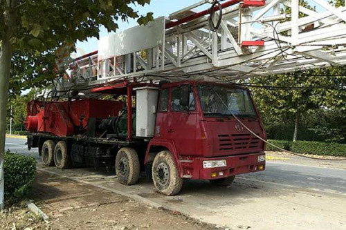 287kw Diesel Electric Hybrid Workover Rig, High Quality 287kw Diesel ...