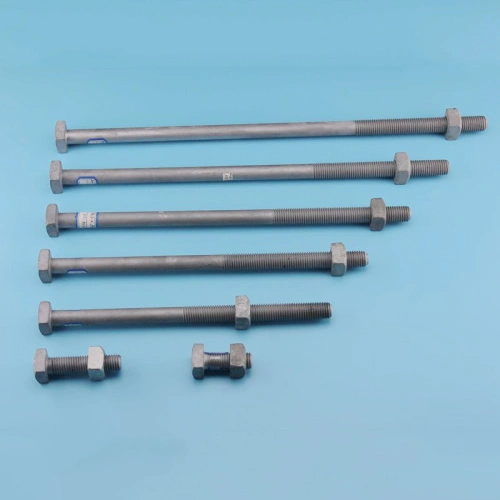 Square Bolts for utility pole crossarm consturction China Manufacturer