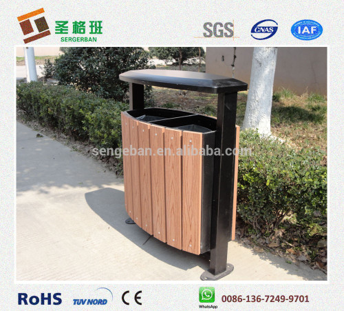 Exterior Wpc Composite Waste Bin, High Quality Exterior Wpc Composite ...