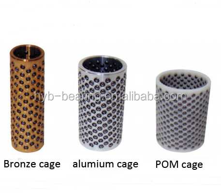 Linear Ball Bearing Guide With Metal Cage Retainer, High Quality Linear ...