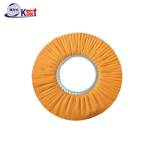 Yellow Airway Cotton Cloth Buffing Wheel Z-type, High Quality Yellow ...