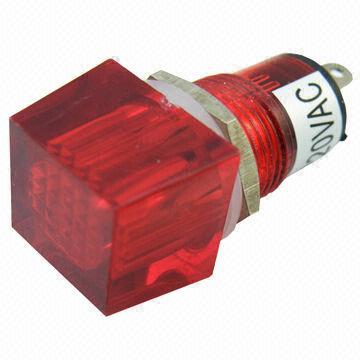 Red Square-shaped Indicator Light, ≥100mω Insulation Resistance, High ...