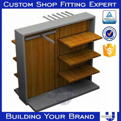 Custom Floor Displays Stand For Clothing Coat Stand Wood, High Quality ...