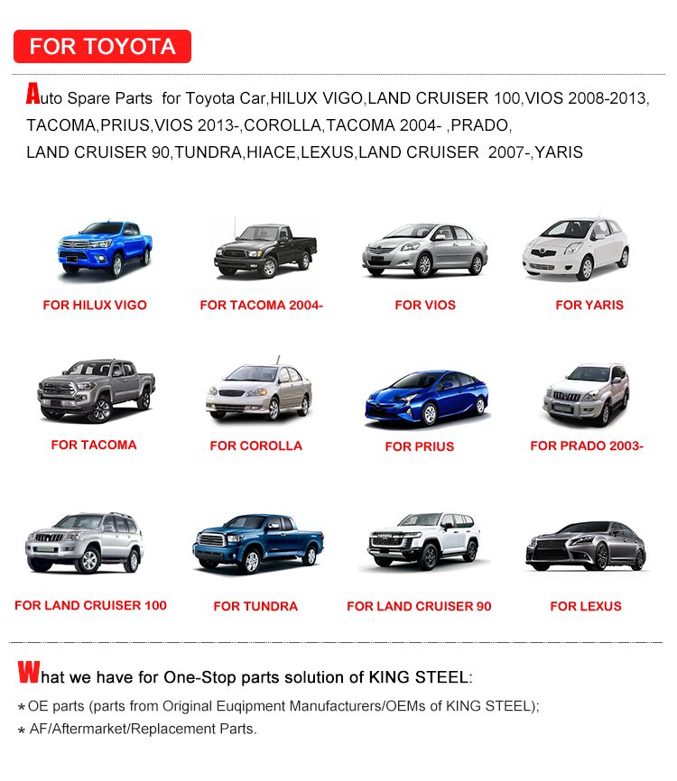 Kingsteel Original Oem Toyota Hilux Vigo Revo Diesel Pickup 4x4 Auto ...