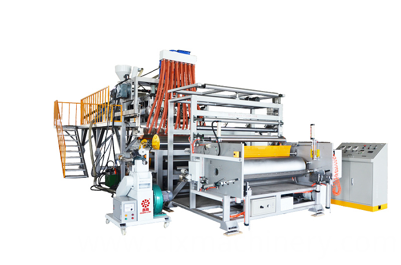 Co-Extruded Cast Stretch Wrapping Film Machine China Manufacturer