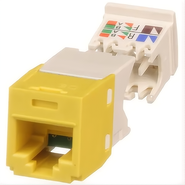 Panduit Cat6 Cat6e Keystone Jack Cj688tgyl - Utp Rj45 Modular Jack ...