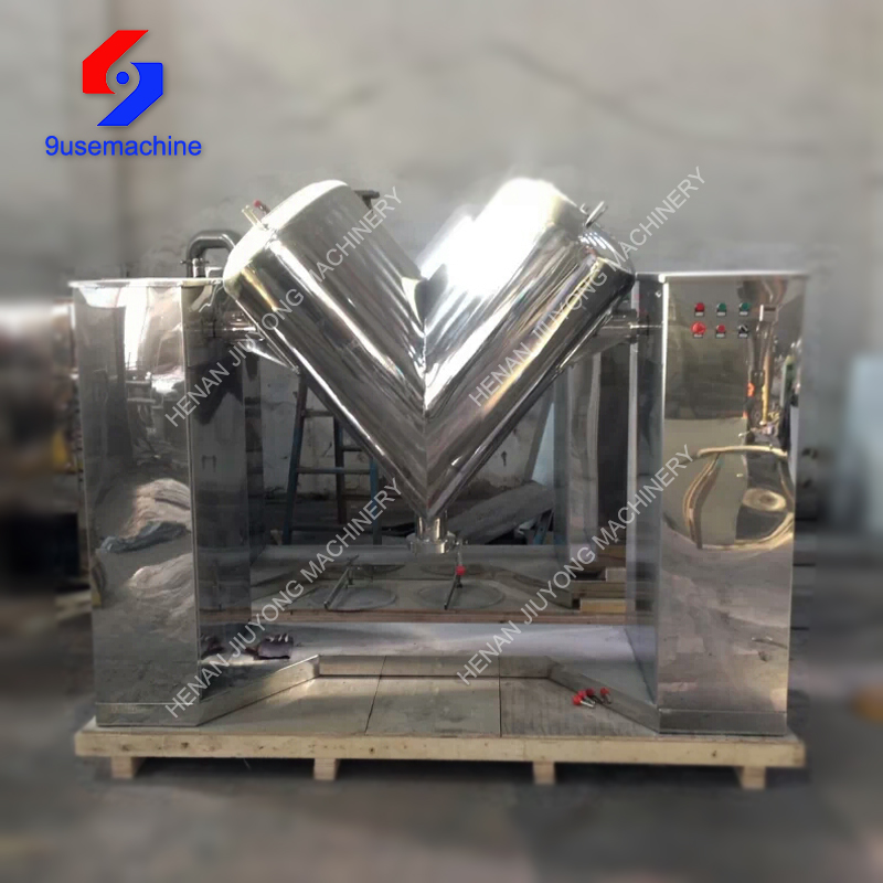 V Type Mixer For Dry Powder Raw Material Mixing Equipment, High Quality ...