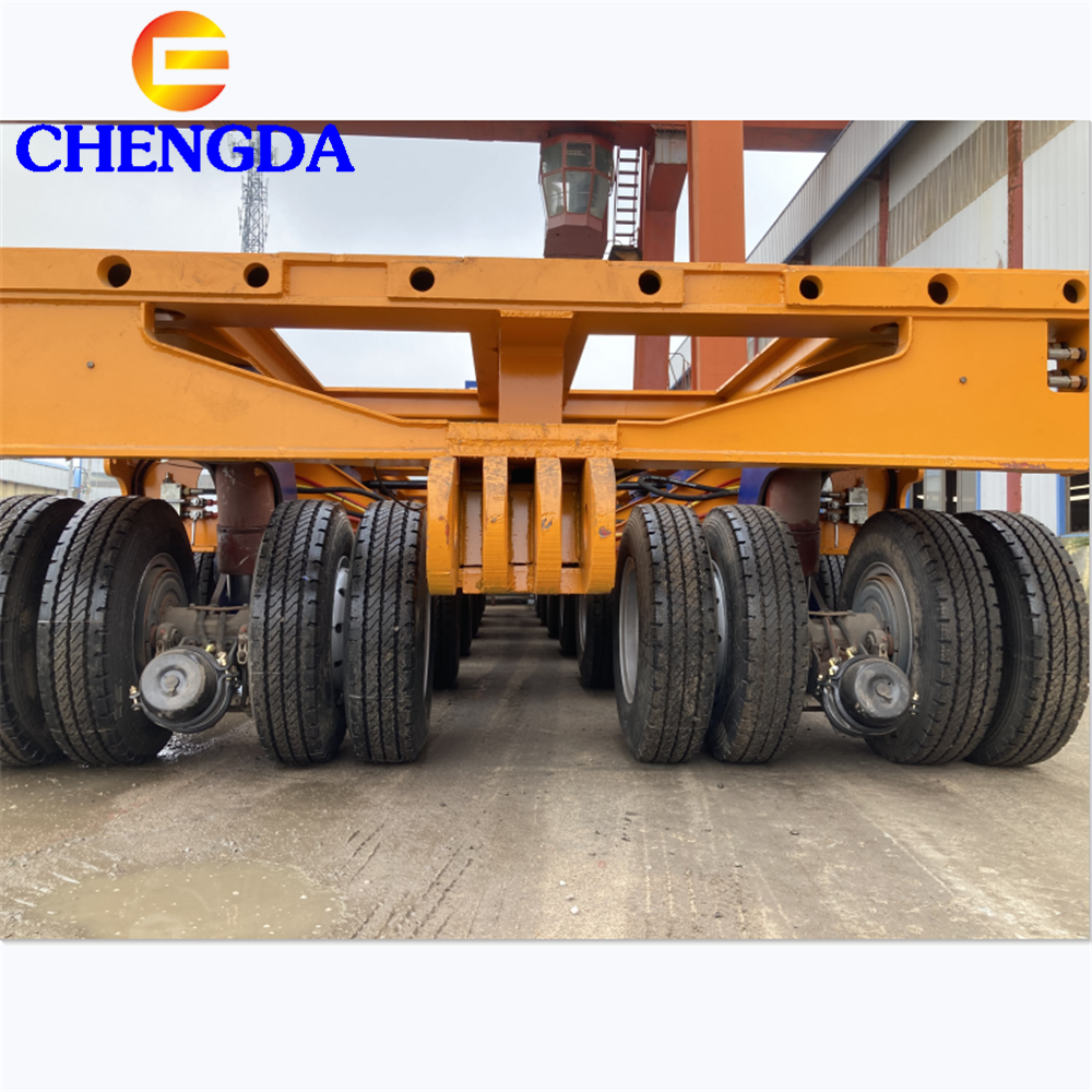 Heavy Load 150ton Multiaxial Lowbed Trailer, High Quality Heavy Load ...