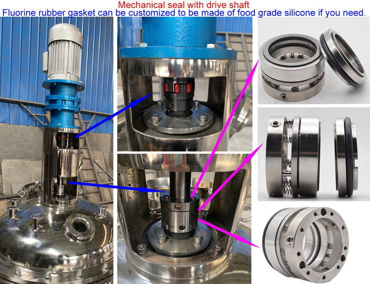 Chilled Ethanol Extraction Tank: 100l Stainless Steel Chemical Reactor ...