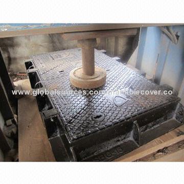 Bituminous Black Paint Manhole Cover, En124, High Quality Bituminous ...