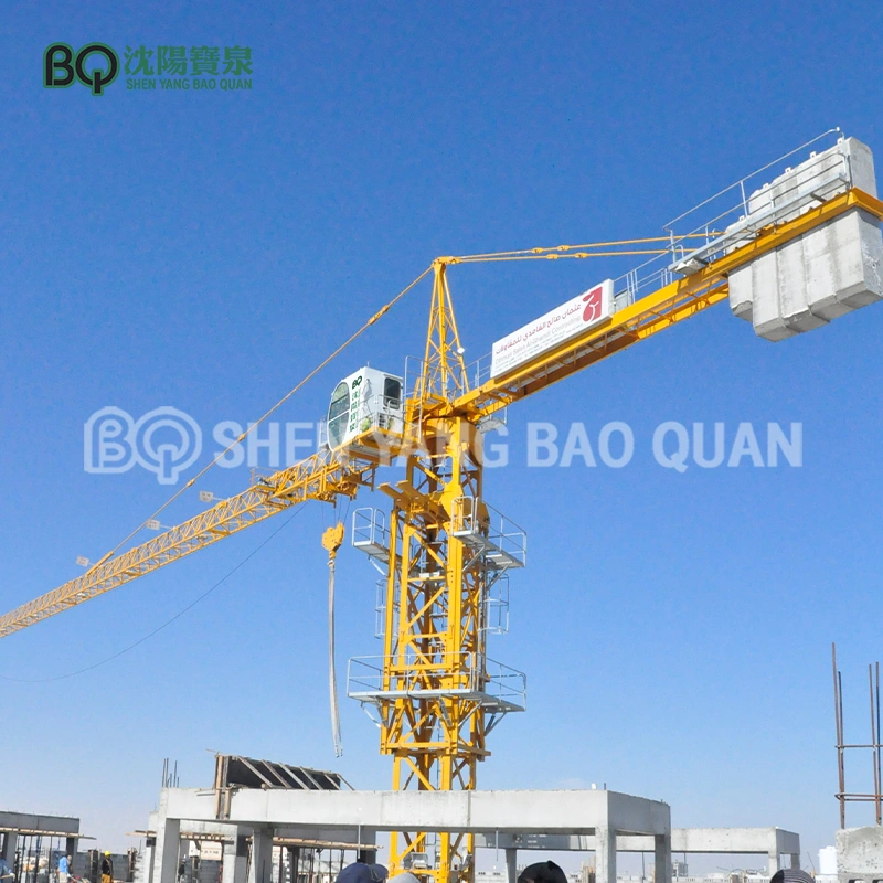 The Best Hammer Head Tower Crane GHT5013-5 Manufacturer from China