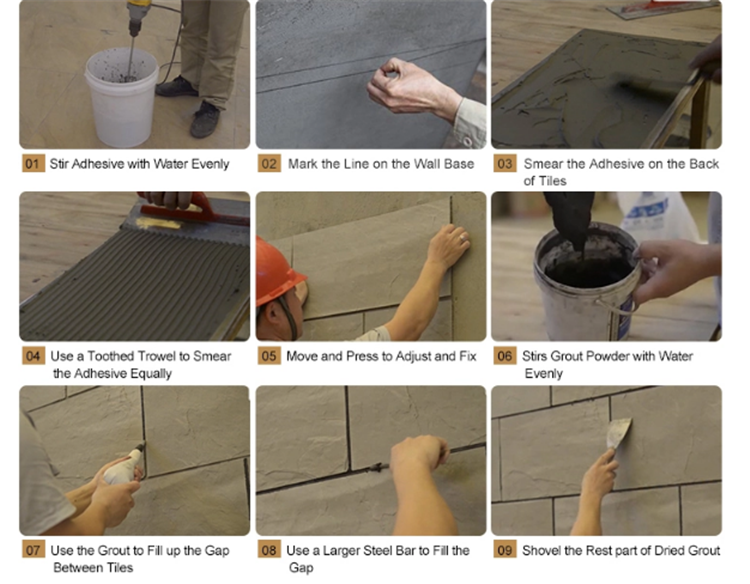 Modern Villa Waterproof Light Flexible Clay Exterior Wall Cladding Tile ...